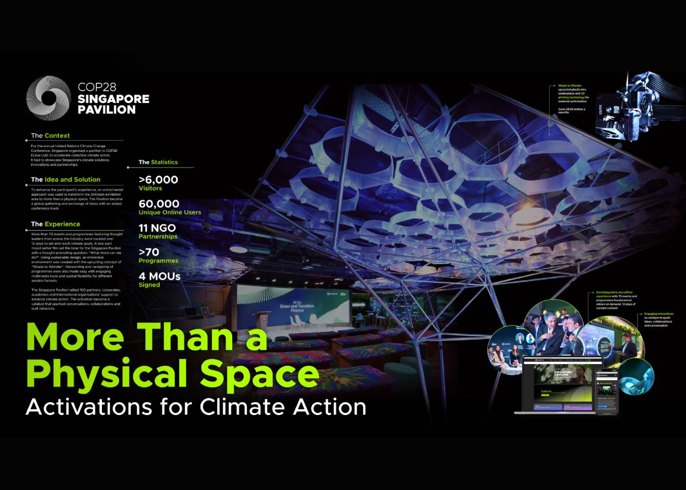 The Design of the Singapore Pavilion at COP28 | DSGN arcHive